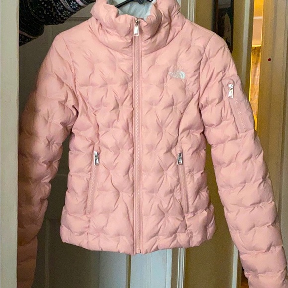 The North Face | Jackets & Coats | Light Pink North Face Puffer Coat ...